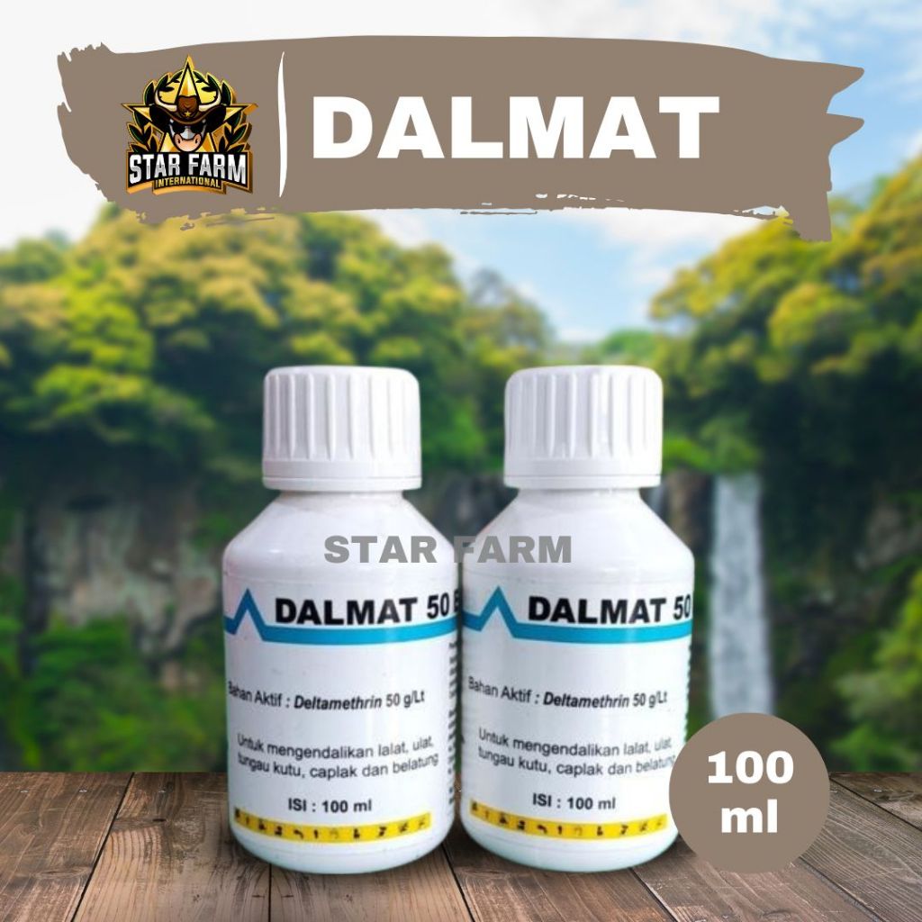 Jual Dalmat 50 EC 100ml - Obat Kutu Kucing Anjing - STAR FARM | Shopee ...