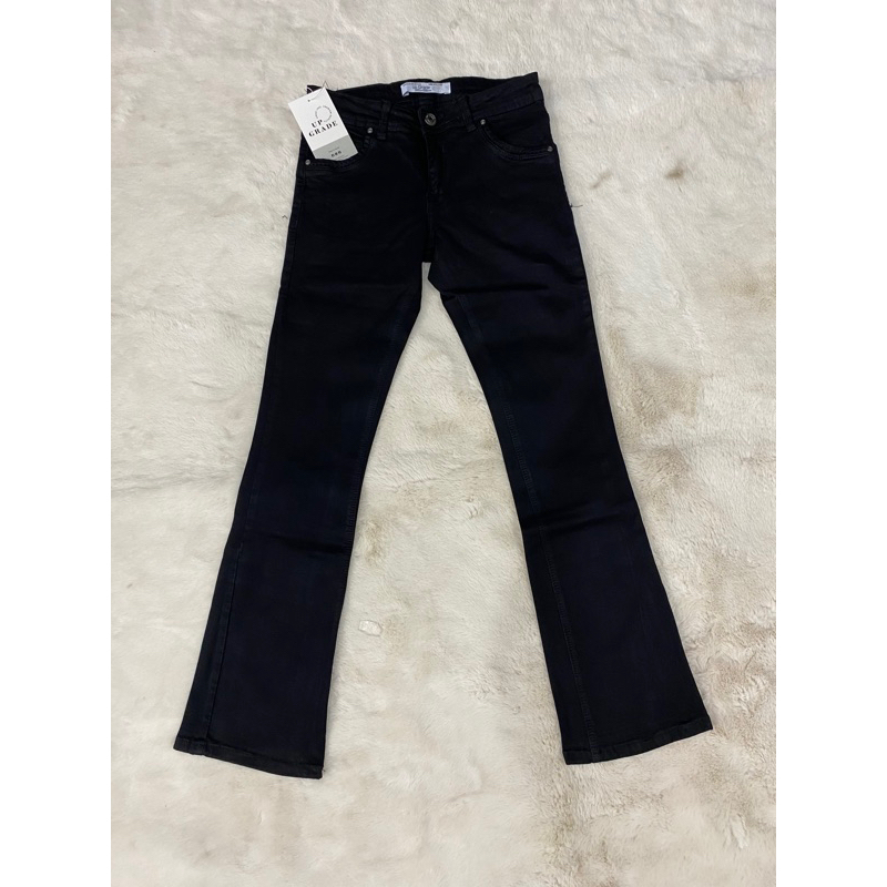 Jual Upgrade 173 Cutbray Jeans Super Black | Shopee Indonesia