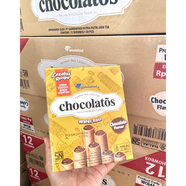 Jual GERY CHOCOLATOS 1 DUS ISI 12 BOX(1 BOX ISI 24 PCS) | Shopee Indonesia