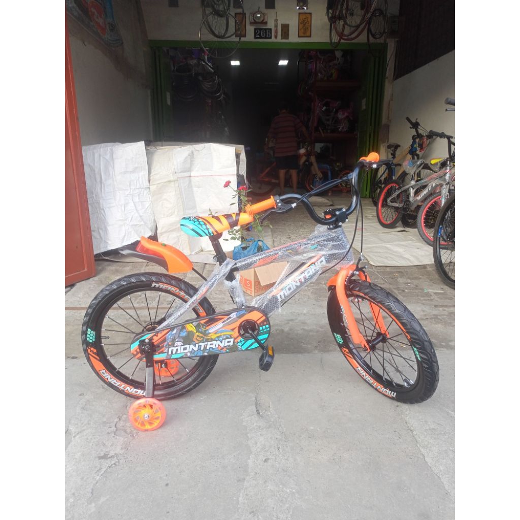 Jual sepeda bmx anak laki-laki montana samson ukuran 18inci | Shopee ...