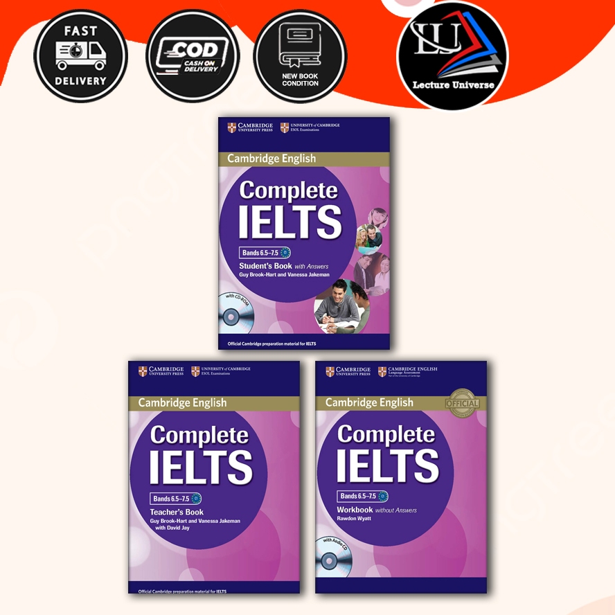Jual Buku Complete IELTS Bands 6.5–7.5 Student's Book - Workbook - Teacher's Book with Answers ...