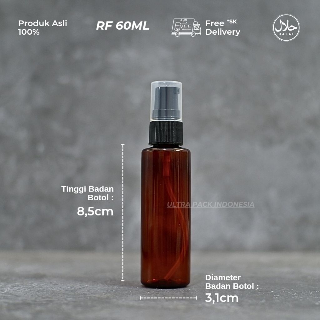 Jual Kemasan Botol Pompa Sabun Shampoo Lotion Isi Ulang - BOTOL PET RF ...