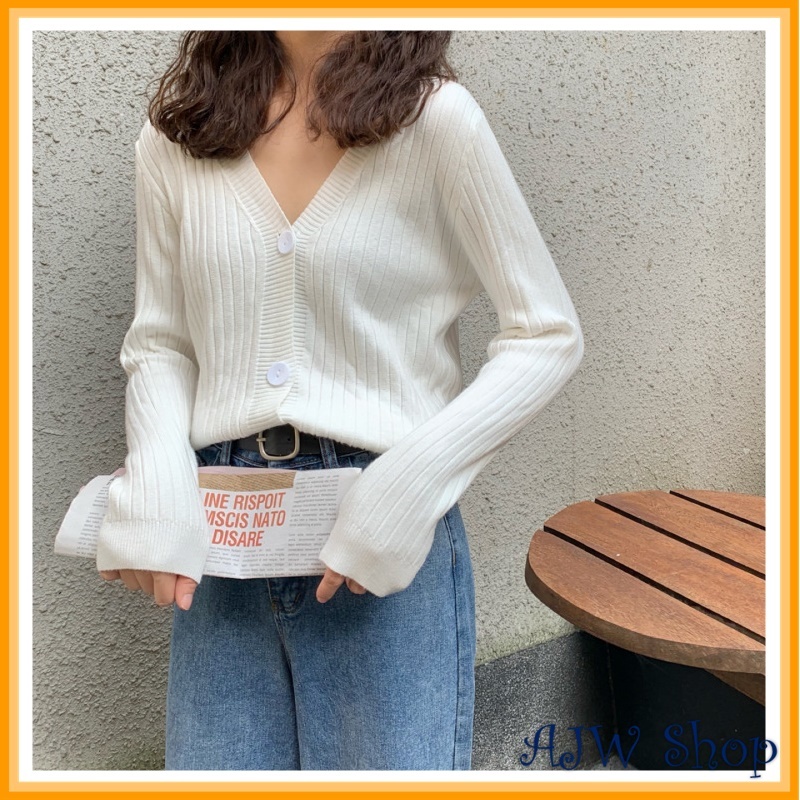 Jual AJW Cardi Rajut Wanita Import Premium Korean Style ZB | Oversize Cardigan Premium Wanita ...