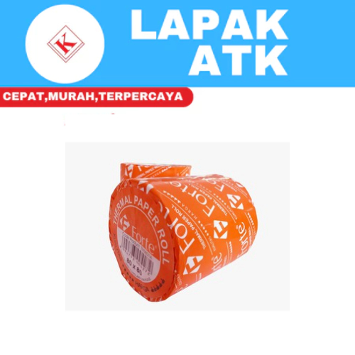 Jual Kertas Thermal / Paper Roll 80 x 80 Forte / Forte 80x80 cxx ...