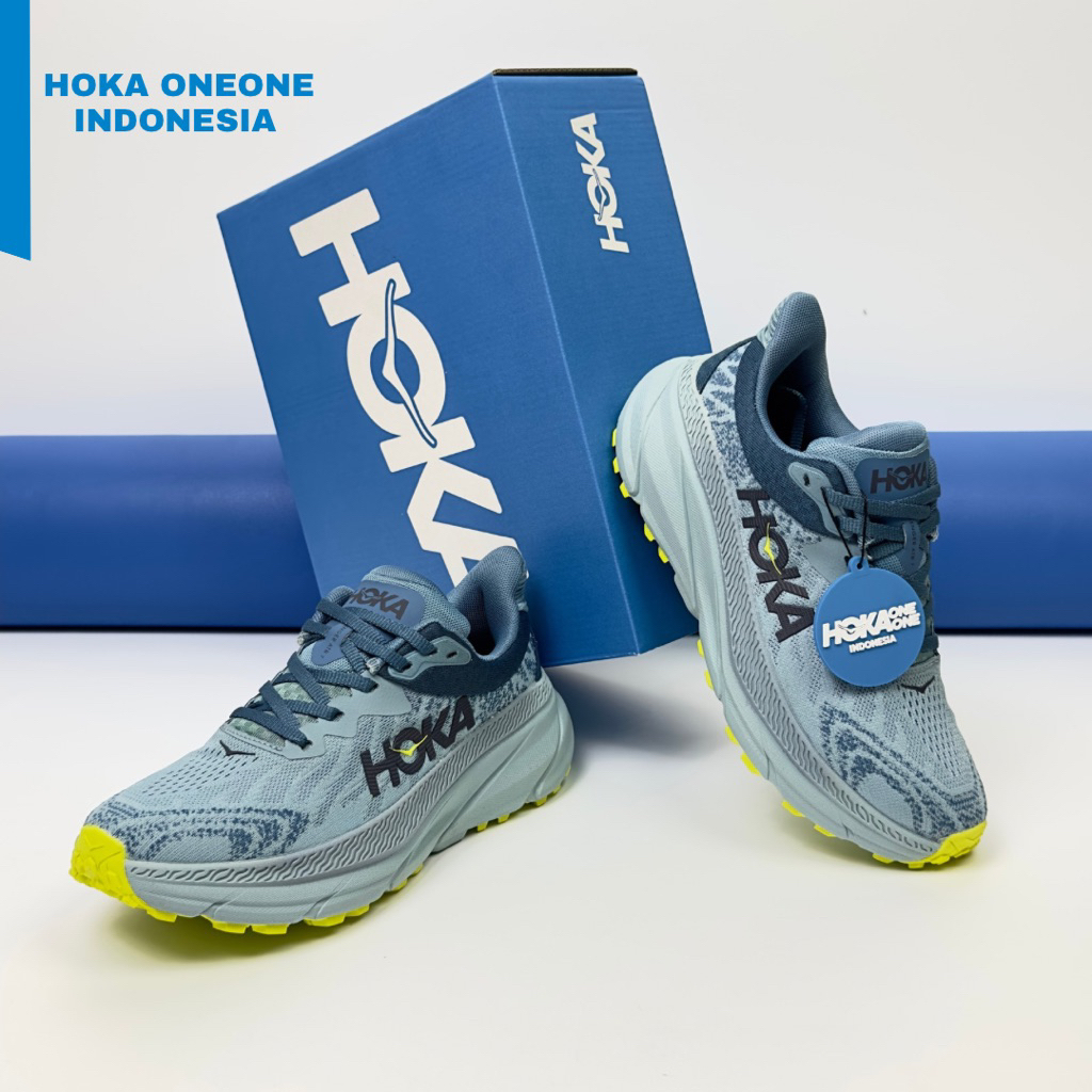Jual Sepatu Trail Running Challenger ATR 7 - Blue Grey | Shopee Indonesia