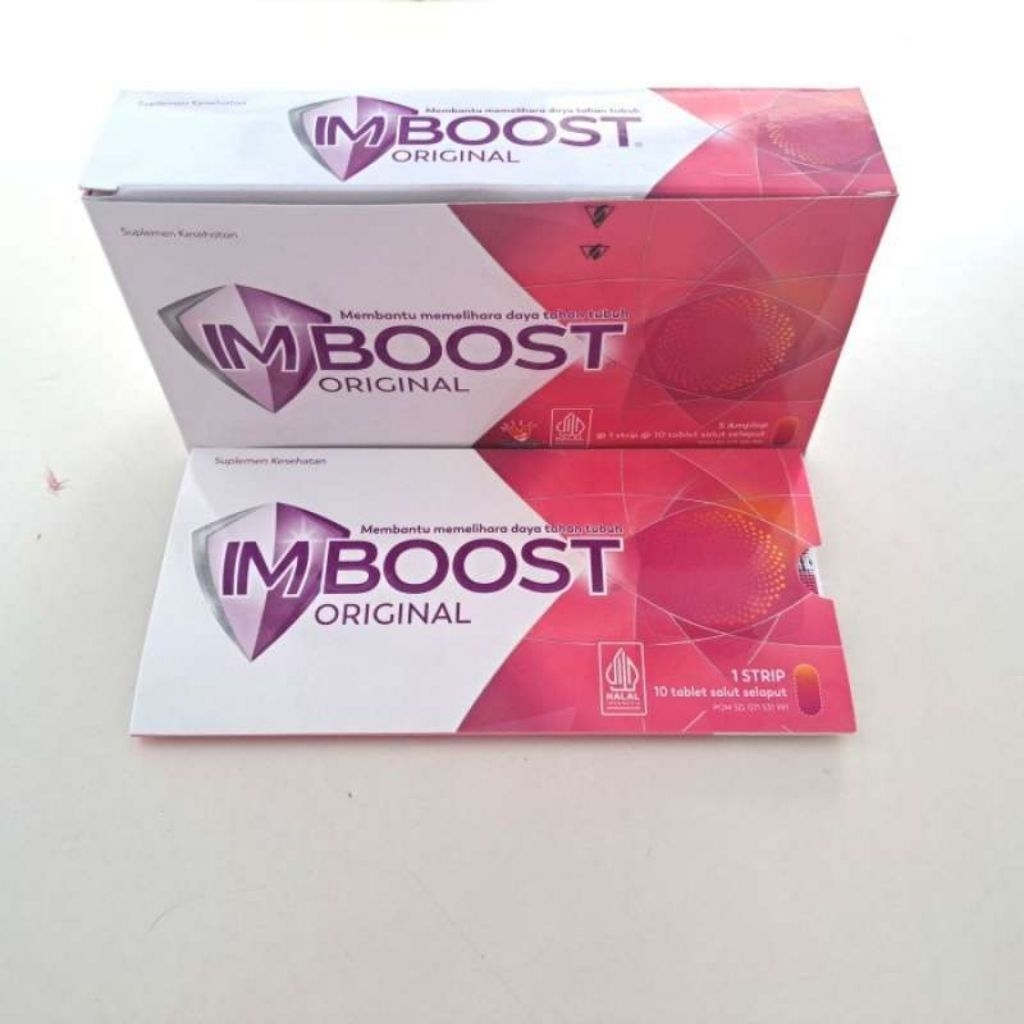 Jual Imboost original/strip 10 tablet | Shopee Indonesia