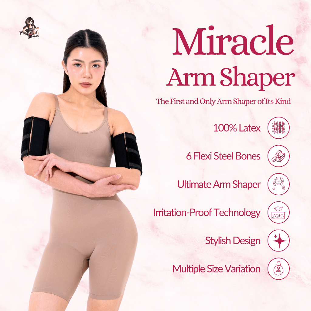 Jual Miracle Shaper | Arm Shaper Slimming Corset / Korset Pengecil ...