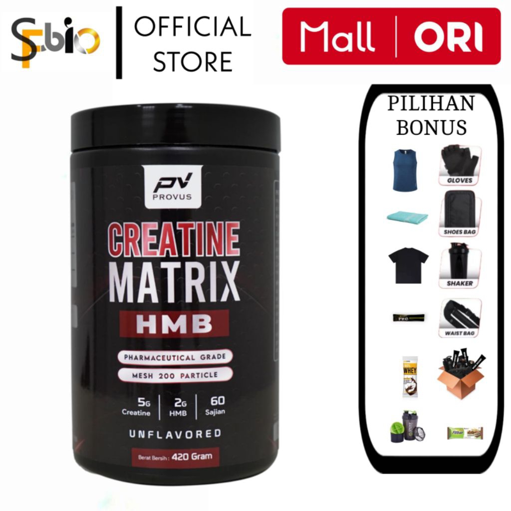 Jual Provus creatine Matrix HMB 420 gram 60 serving | Shopee Indonesia