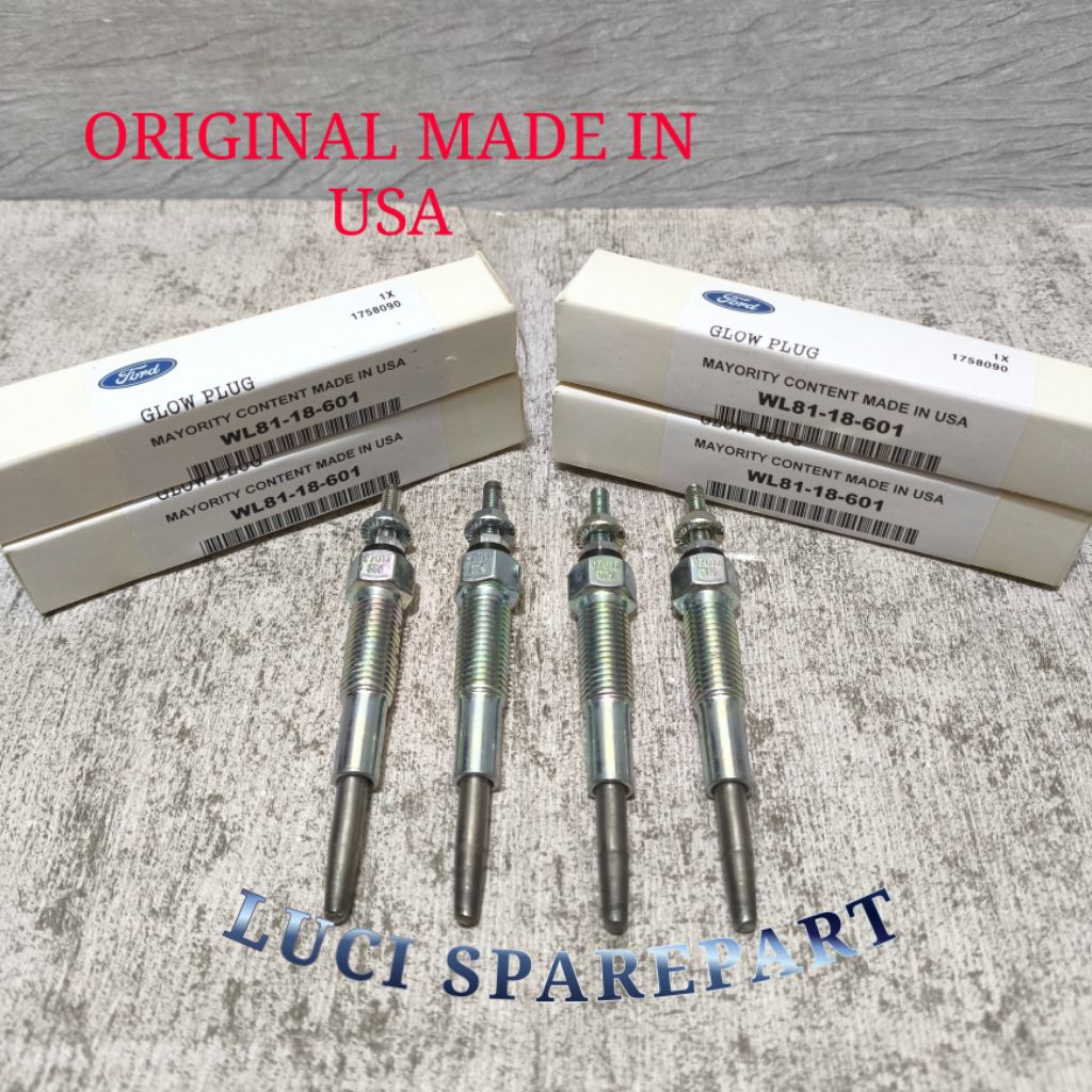 Jual Busi Pemanas Glow Plug Ford Ranger Everest 2.5 2.5cc 2500cc 2.9 2 ...