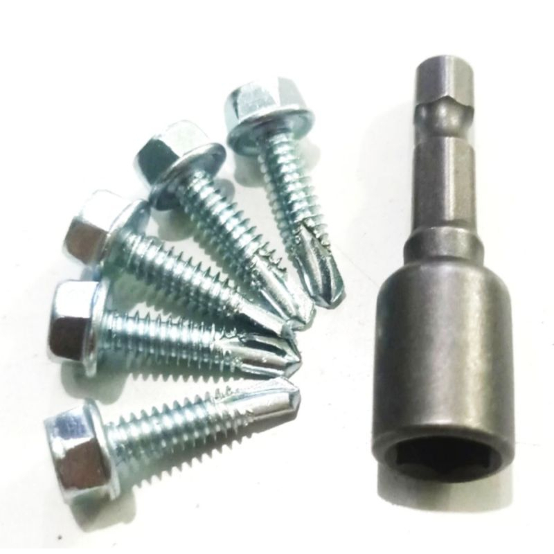 Jual Mata Bor Roofing Magnet M8 / Magnetic Nut Setter Socket 8 MM (High ...