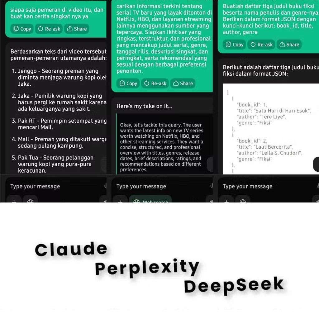 Jual Lifetime Unlimitied Private Claude Deepseek Perplexity Asisten Multifungsi Masa Kini ...