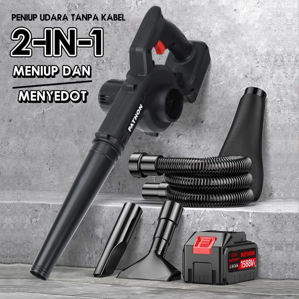 Jual ARIDOO[COD] Mesin Blower Baterai 2 IN 1 Meniup Menghisap Blower ...