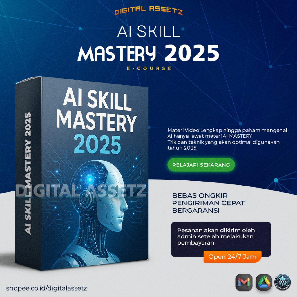 Jual Premium Ai Skill Mastery 2025 - Kuasai Artificial Intelligence Dan ...