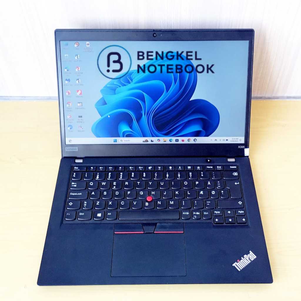 Jual Laptop Lenovo Thinkpad X395 AMD Ryzen 5 Pro 3500 2.1GHz Ram 8 SSD ...