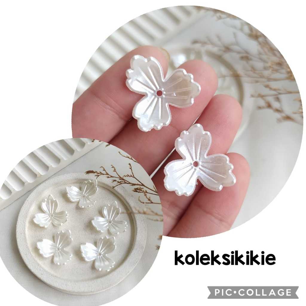 Jual Kelopak Bunga Segitiga Garis Putih | Shopee Indonesia