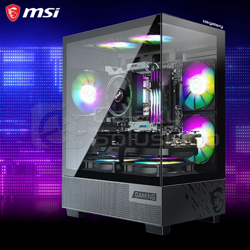 Jual MSI PAG PANO M110A Tempered Glass M-ATX Gaming Case | Shopee Indonesia