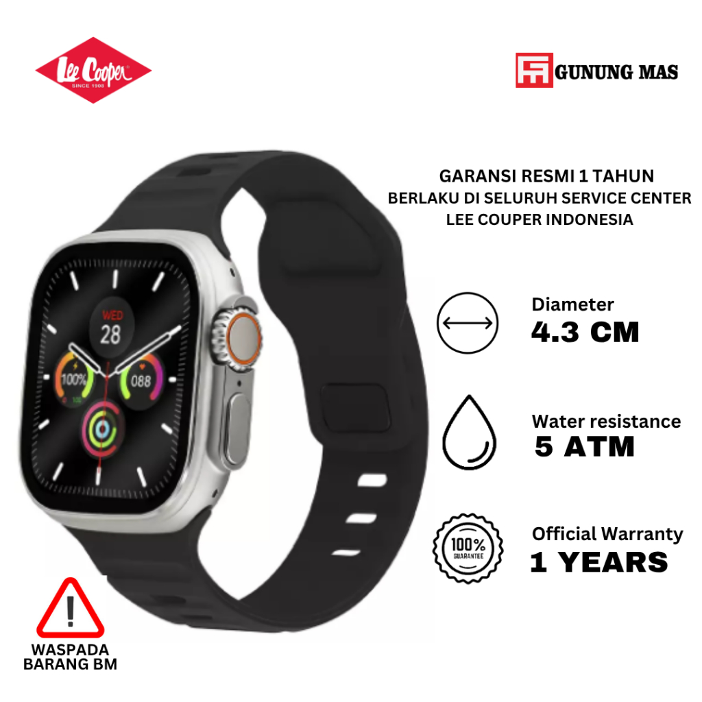 Jual LEE COOPER smartwatch Pria LC.SM.3.10 original 100% | Shopee Indonesia