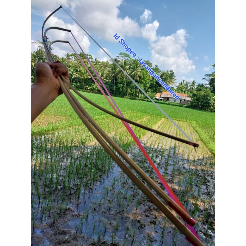 Jual Sendaren Layangan Siap Pakai uk. 1 meter, 1.2 meter, 1.5 meter ...