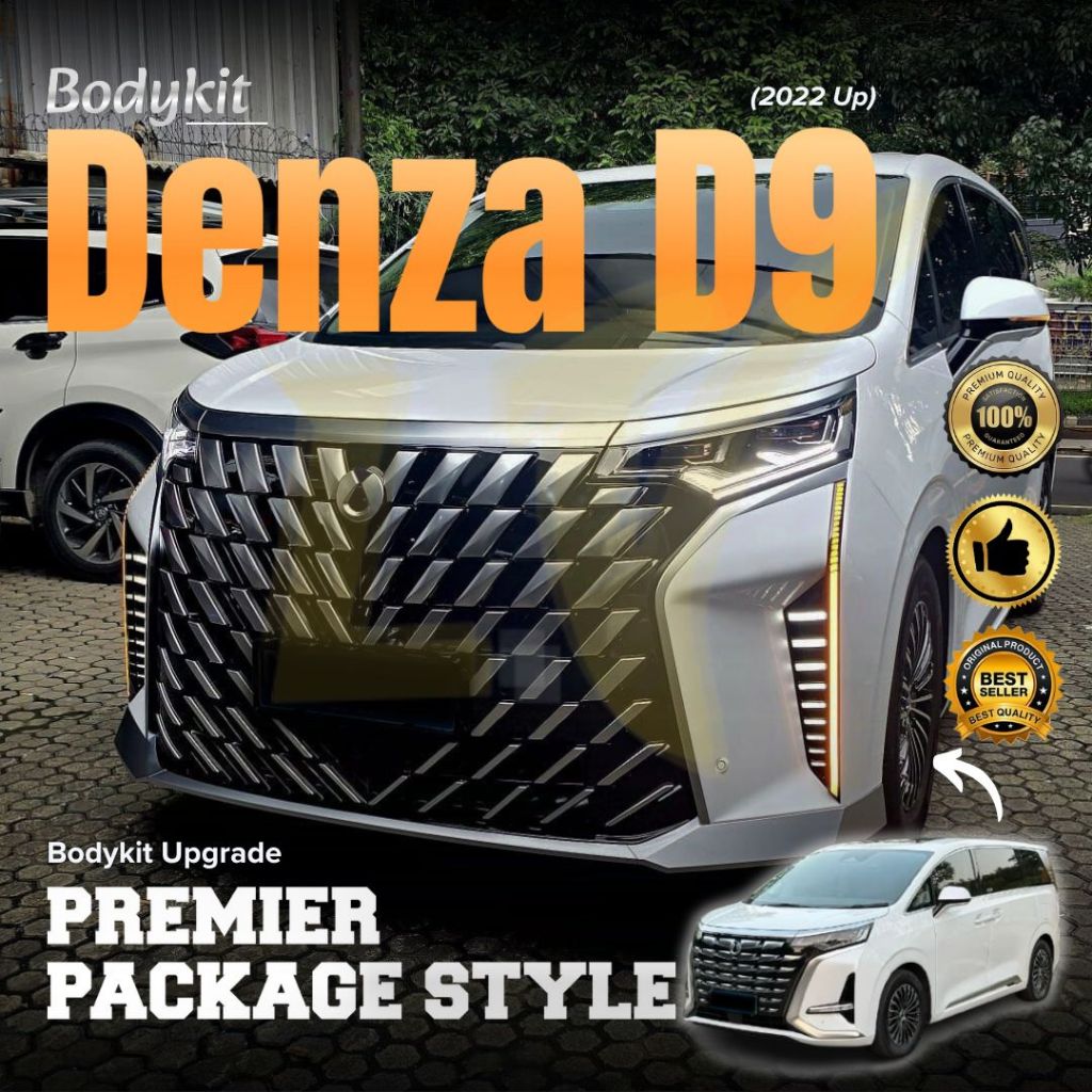 Jual DENZA D9 (2022 UP) - BODYKIT / BODY KIT - UPGRADE PREMIUM PACKAGE ...