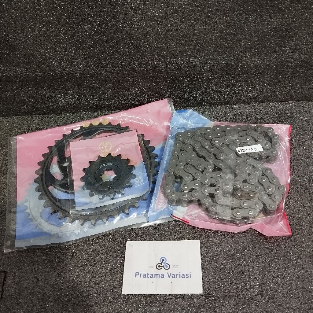 Jual [YSB] Gear Set + Rantai / Gear PAKET Yamaha JUPITER - Z Lama / OLD ...
