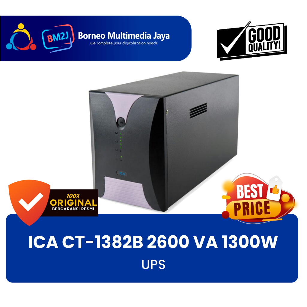 Jual UPS ICA CT-1382B Line Interactive AVR 2600VA / 1300W | Shopee ...