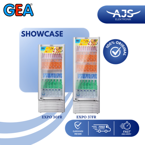Jual Showcase GEA EXPO-37 FR / EXPO 37 281 Liter Display Cooler ...