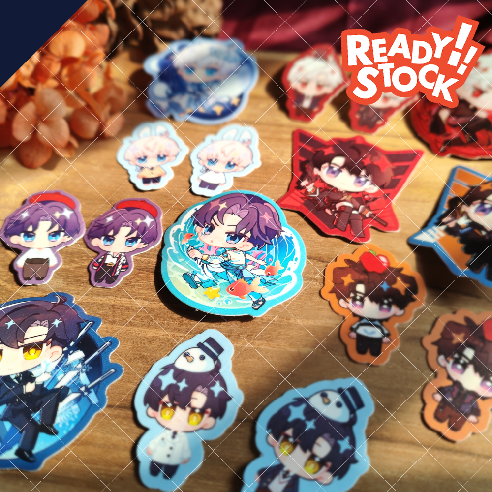 Jual [NEW] [Caleb] Love & Deepspace | Fanmerch Sticker | Shopee Indonesia