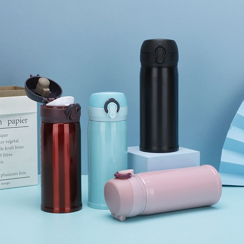 Jual Termos Air Panas Termos Polos Model Kancing Vacum Cup Flask ...