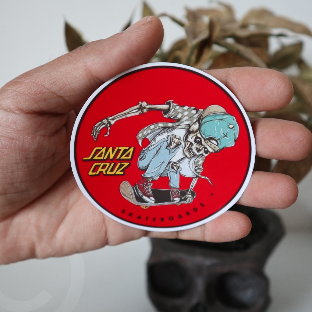 Jual sticker santa cruz / sticker laptop / sticker tambler / sticker ...
