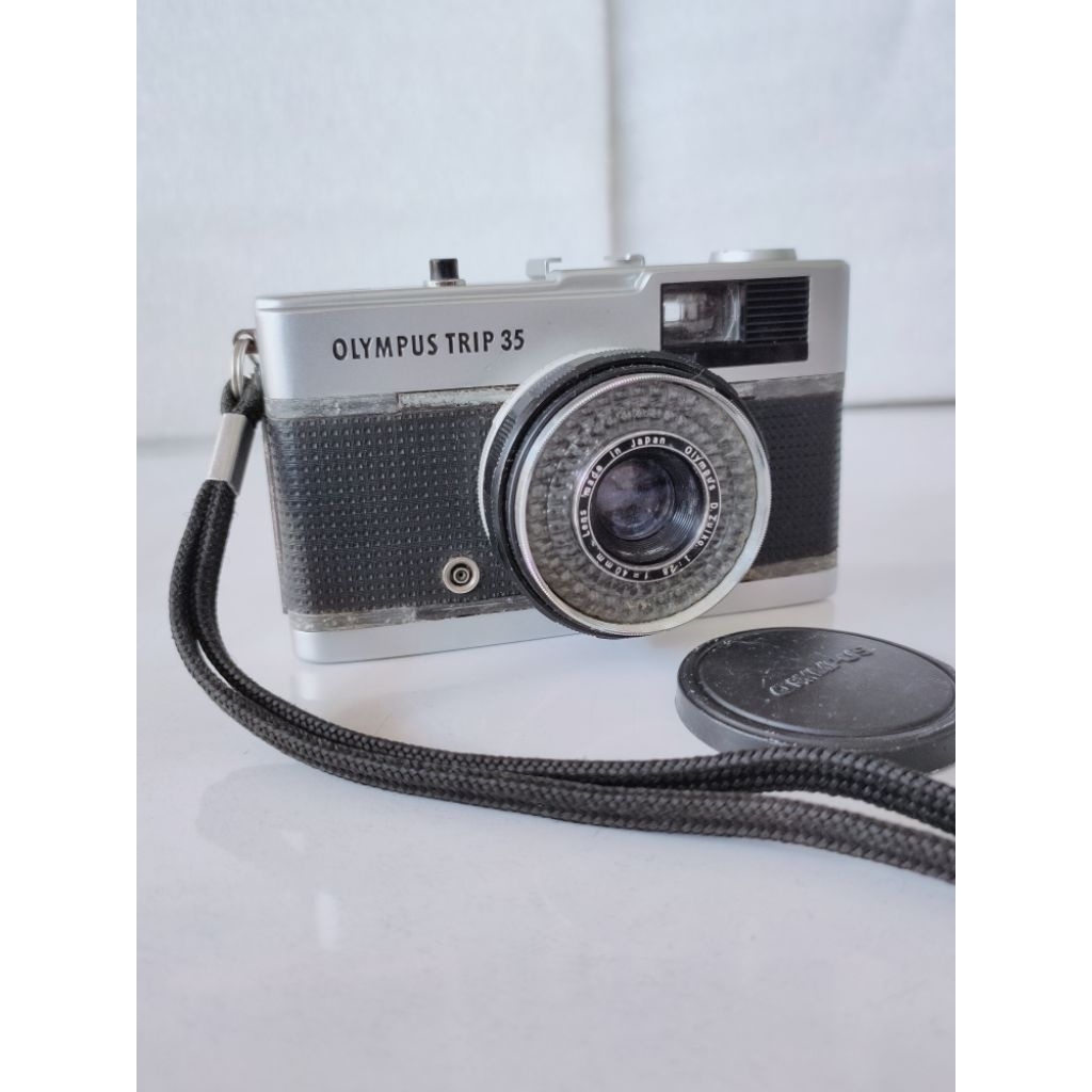 Jual Kamera analog vintage Olympus Trip 35 made in Japan fungsi normal ...