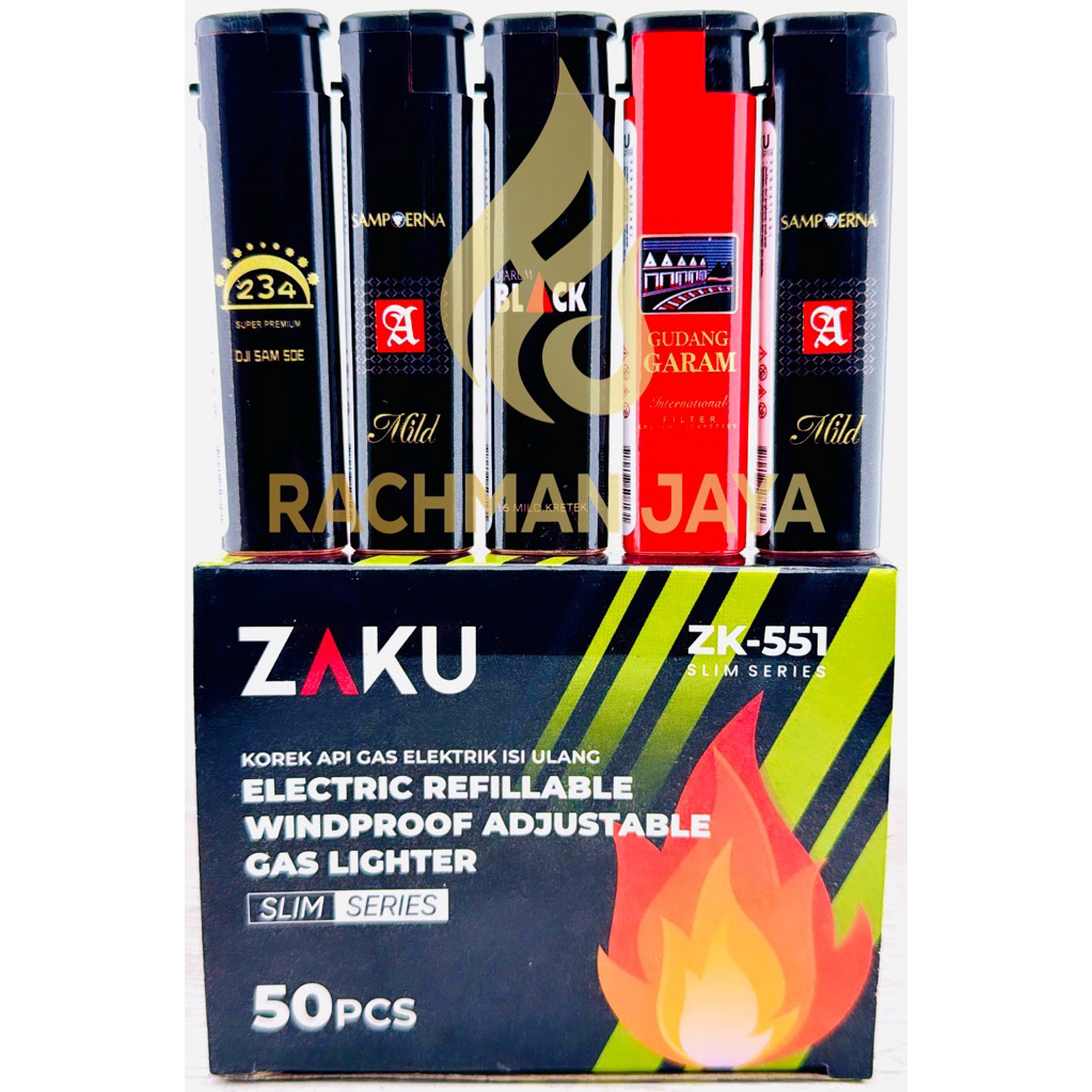 Jual Korek bara hugo motif new dan liverpool, tokyo, W338, Zaku slim ...