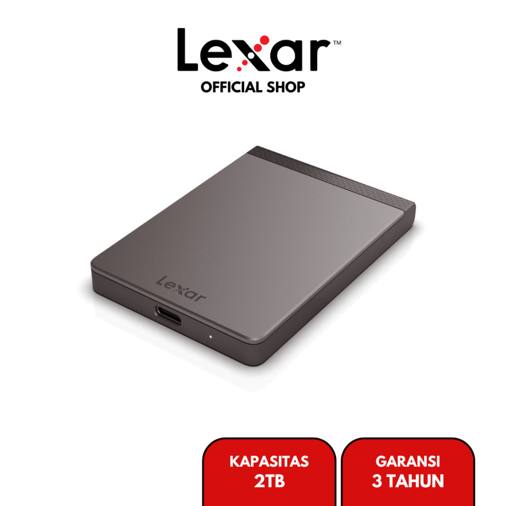 Jual Lexar SSD Portable SL200 USB 3.1 Gen 2 Type C Up to 550MB/s - 2TB ...