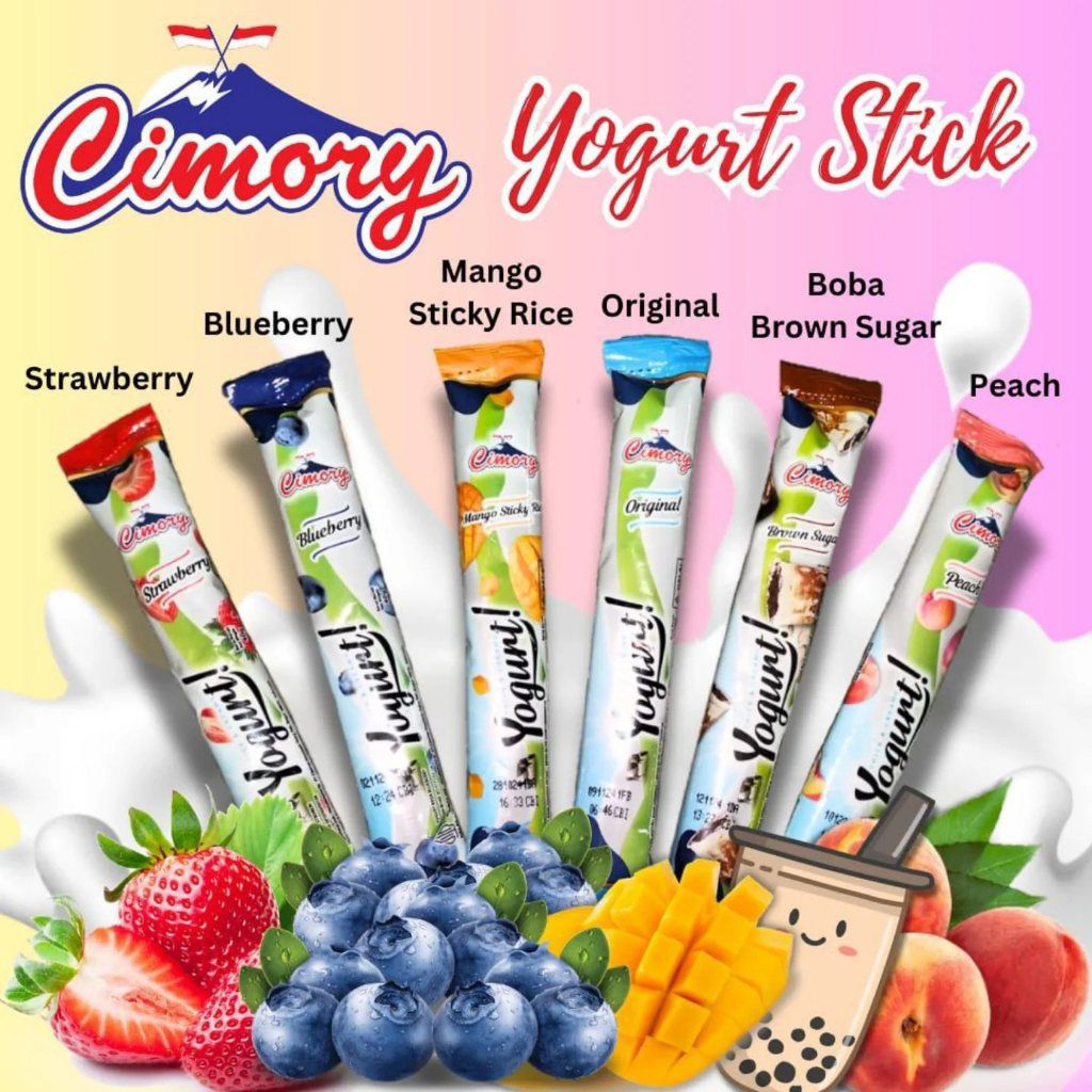 Jual Yogurt Stick Cimory 40 gram MIX RASA 13 Pcs. | Shopee Indonesia