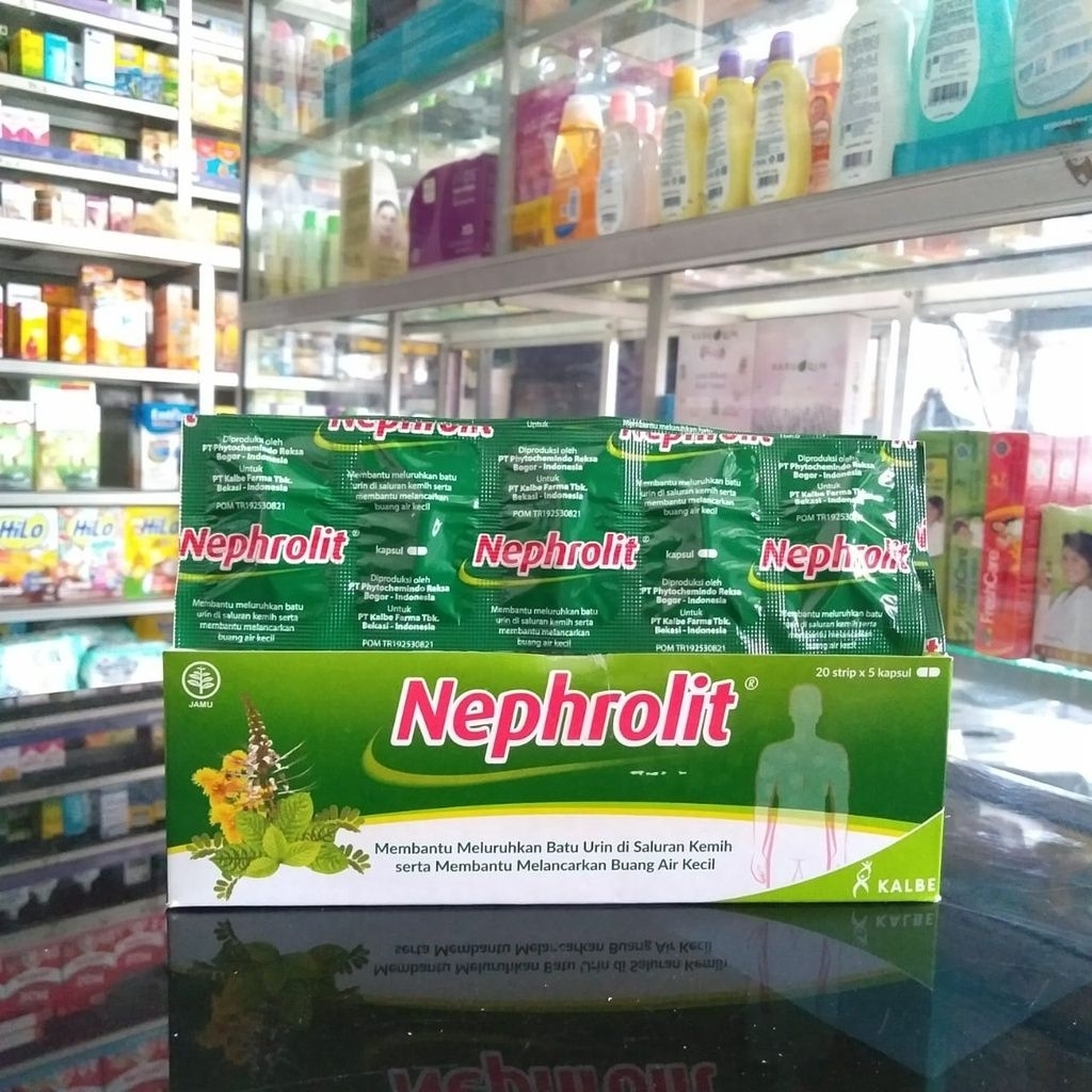 Jual Nephrolit 1 Lembar isi 5 Kapsul | Shopee Indonesia