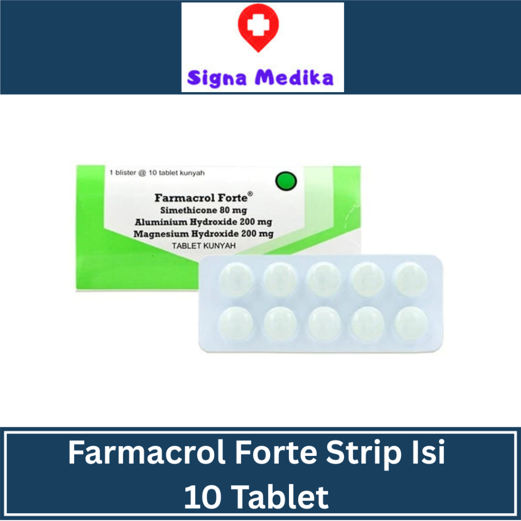 Jual Farmacrol Forte Strip Isi 10 Tablet - Obat Sakit Maag | Shopee ...
