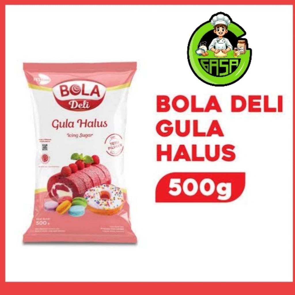 Jual GULA HALUS PREMIUM BOLA DELI PINK - SALJUKU 500gr/FINE SUGAR 1/2KG ...
