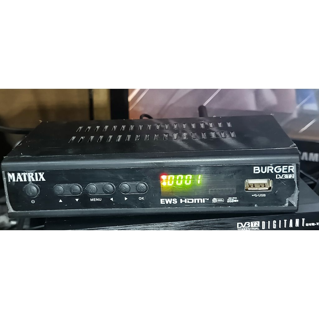Jual stb digital matrix burger dvbt2 | Shopee Indonesia