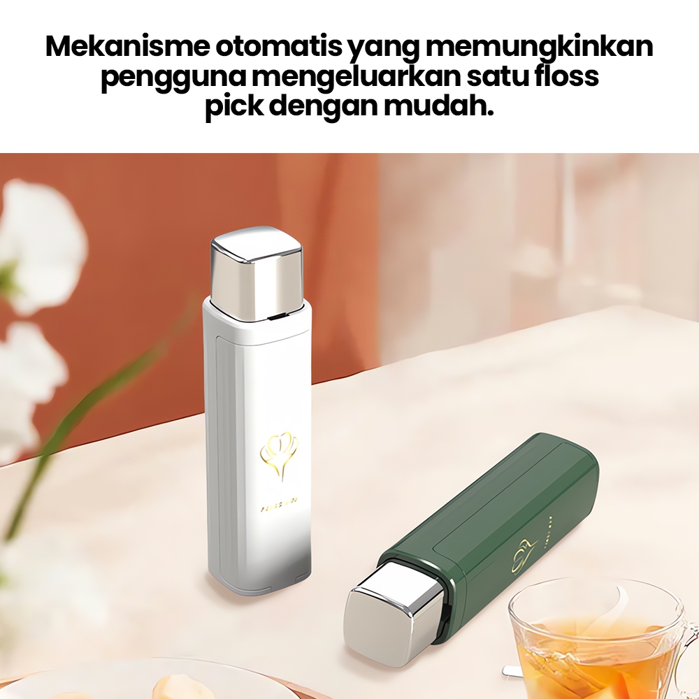 Jual Kotak Penyimpanan Benang Gigi Box Dental Floss Pembersih Gigi ...