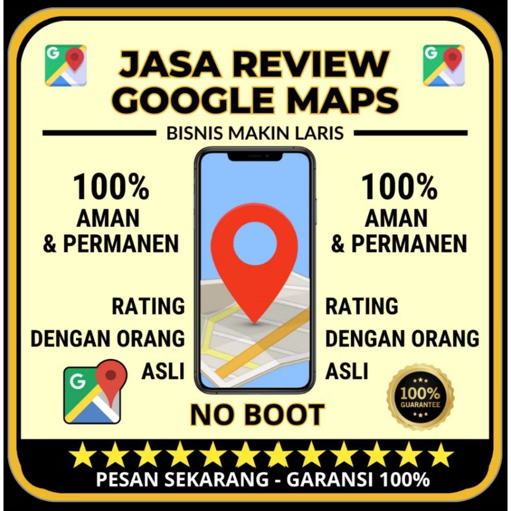 Jual jasa ulasan review rating bisnis google maps | Shopee Indonesia