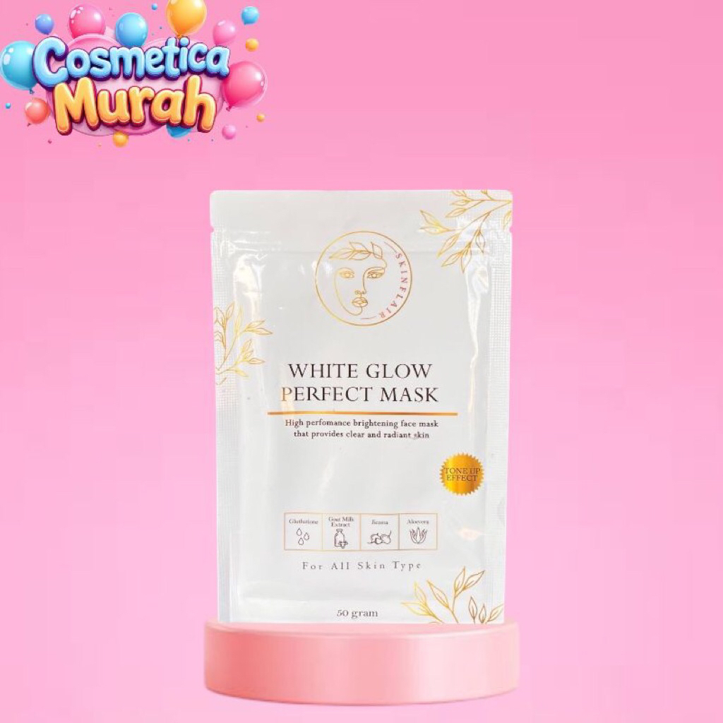 Jual pp] SKINFLAIR MASKER WHITE GLOW - perfect mask | Shopee Indonesia