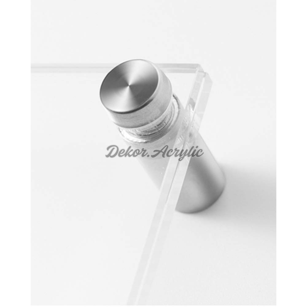 Jual 5pcs Pen Iklan Stainless Baut Akrilik Baut Kaca Sign Board Poster ...