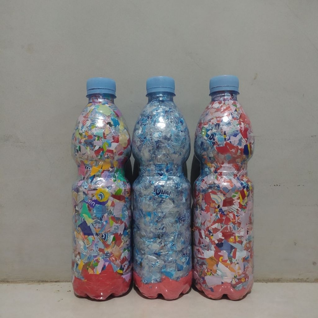 Jual Ecobrick Custom Botol Le Mineral Alas Merah 600ml | Shopee Indonesia
