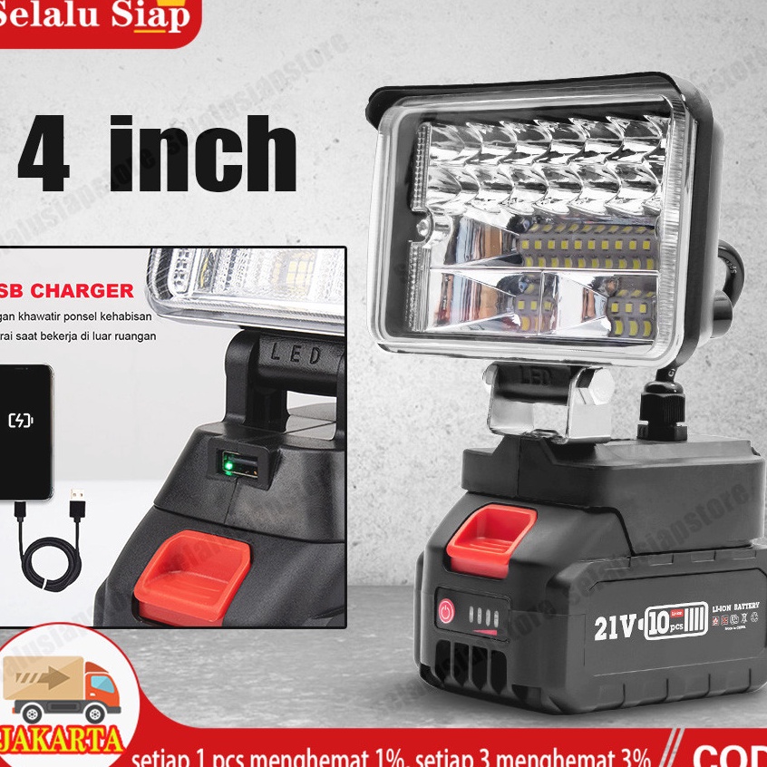 Jual Lampu Darurat Luar High Lumens Paling Kuat Isi Ulang Lampu Flash ...