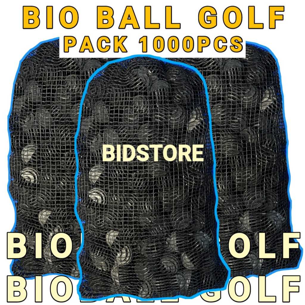 Jual Bioball Golf Pack Waring 1000pcs Media filter Aquarium dan Kolam ...