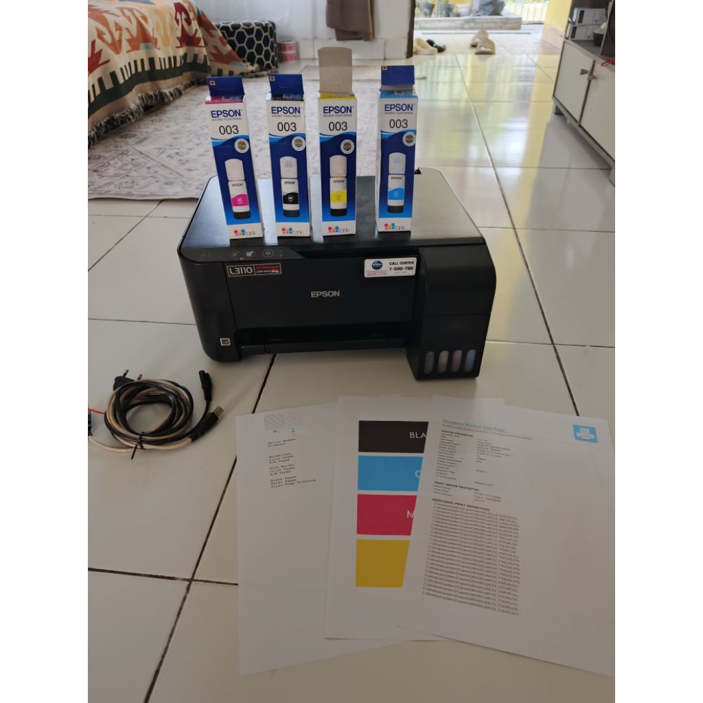 Jual Printer Scenner Epson L3110 bekas / second normal | Shopee Indonesia