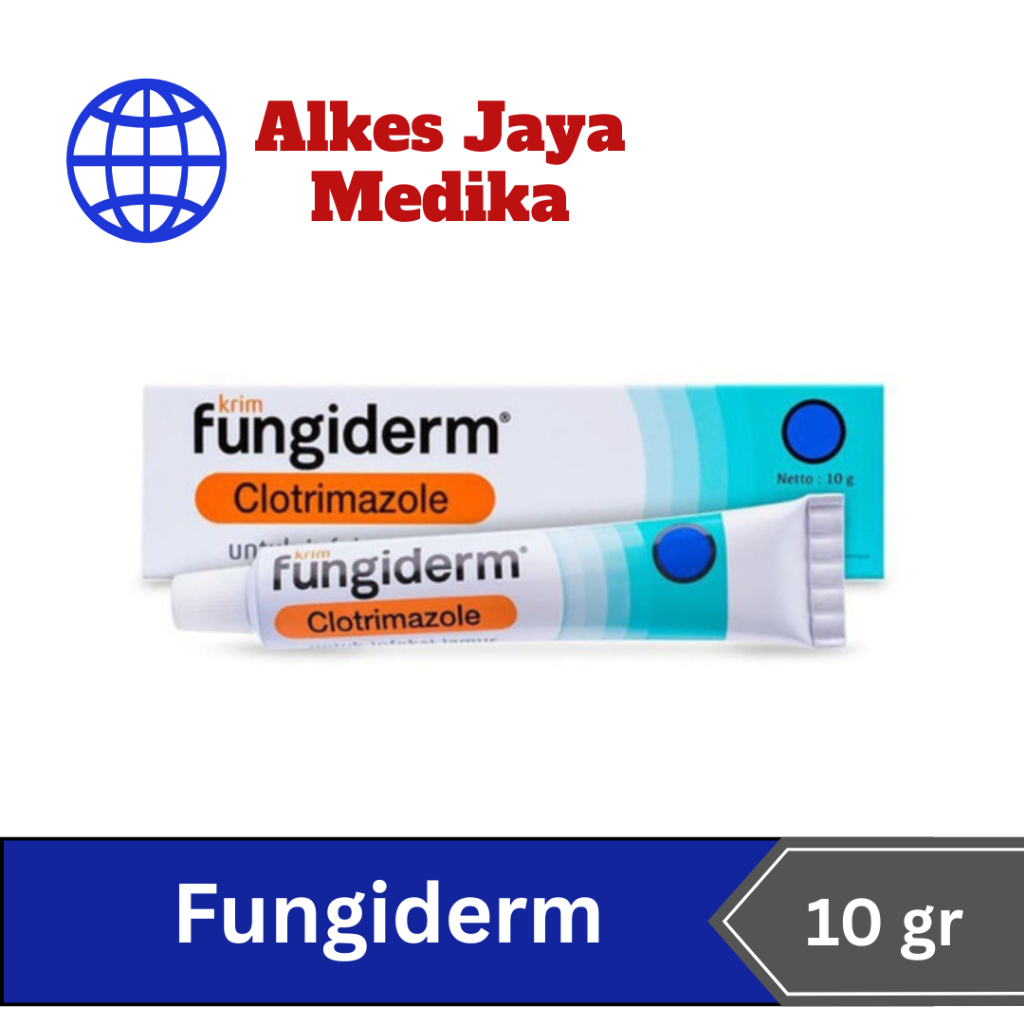 Jual Fungiderm Cream 10 gram - Gatal jamur kutu air | Shopee Indonesia