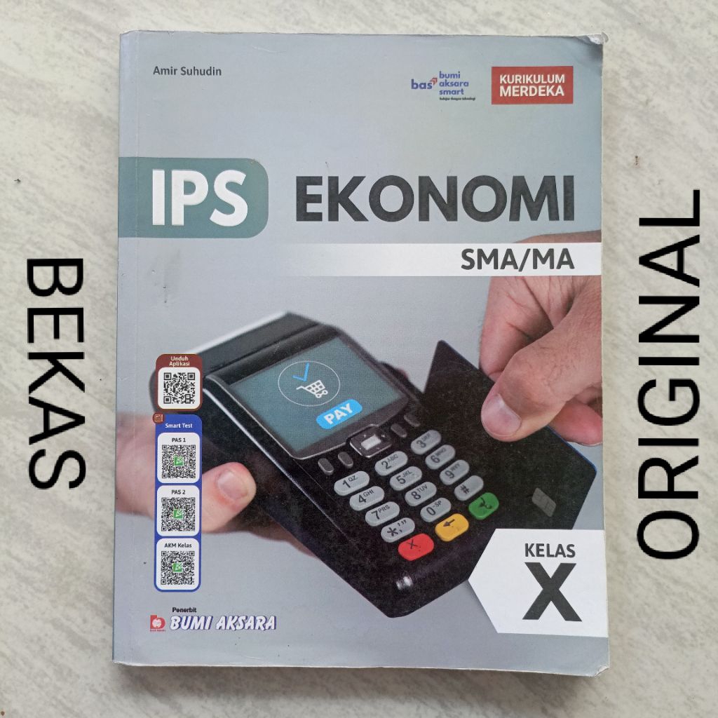 Jual Buku IPS Ekonomi Kelas 10 X 1 I SMA MA Penerbit Bumi Aksara ...