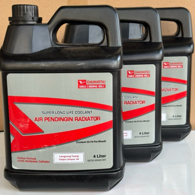 Jual Daihatsu Air Radiator Super Long Life Coolant Daihatsu 30/70 Warna ...