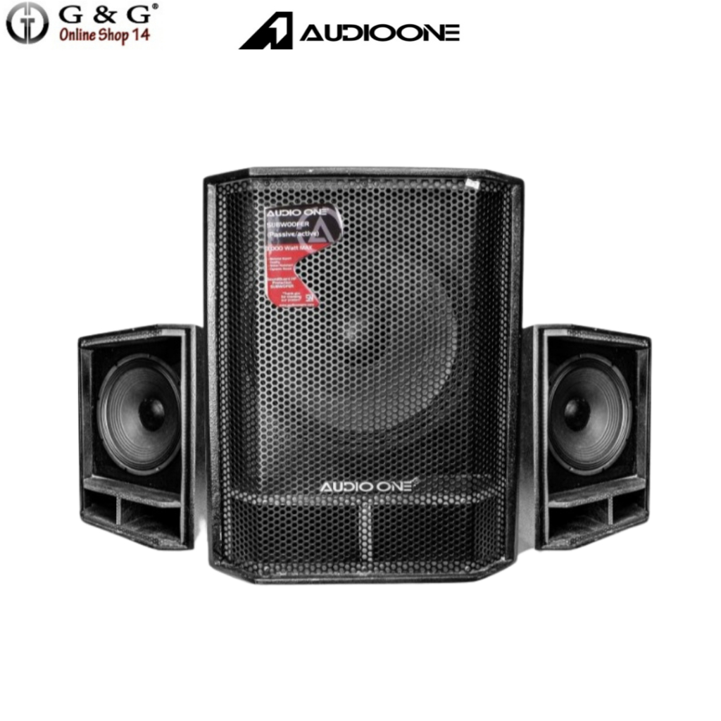Jual Audio One DJ 115 118 Subwoofer Aktif Pasif Ukuran 15 inch Suara Original Garansi Resmi | GG ...