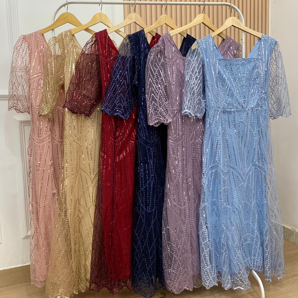 Jual KC - Dhea Dress - Dress jalan wanita simple elegan pesta kecil ...